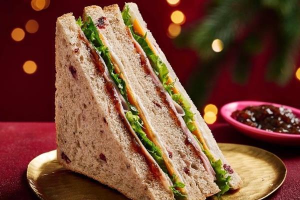 12 festive sandwiches rolled out for Christmas 2025 | British Baker
